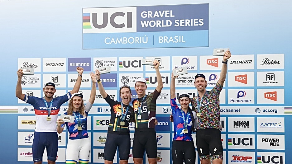 UCI GRAVEL WORLDS QUALIFYING IN BRASIL: SWISS SIMON PELLAUD AND BRIT ...